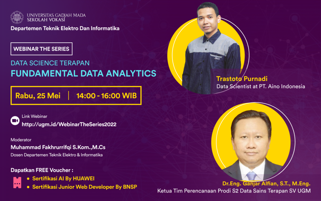 Webinar : Data Science Terapan dan Fundamental Data Analytics – Website Departemen Teknik ...
